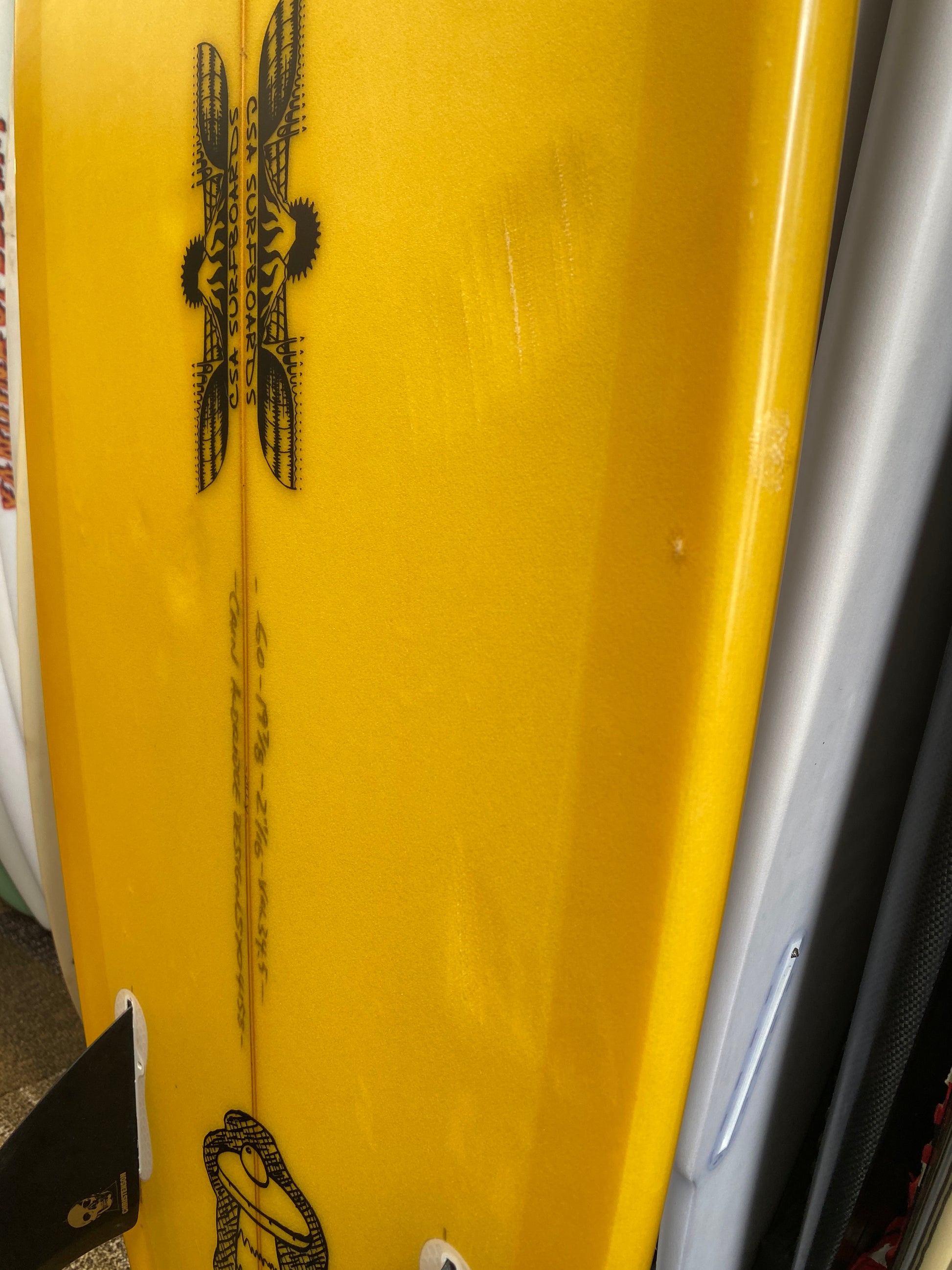 CSA OLLYS TWIN PIN 6'0" PU FCS II 34.5L – Real Surf