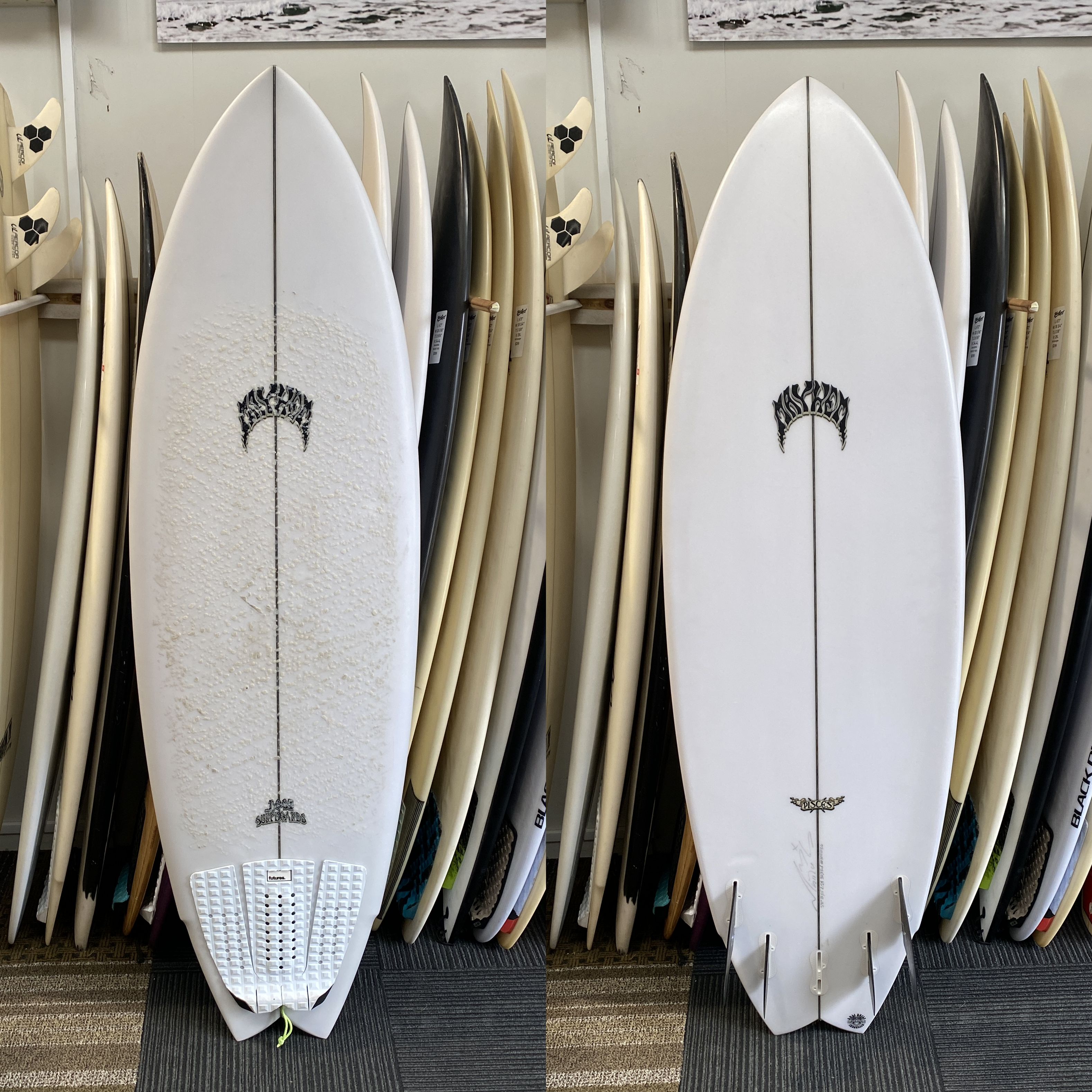 ...LOST PISCES 5'11" PU FCS II 36.75L – Real Surf