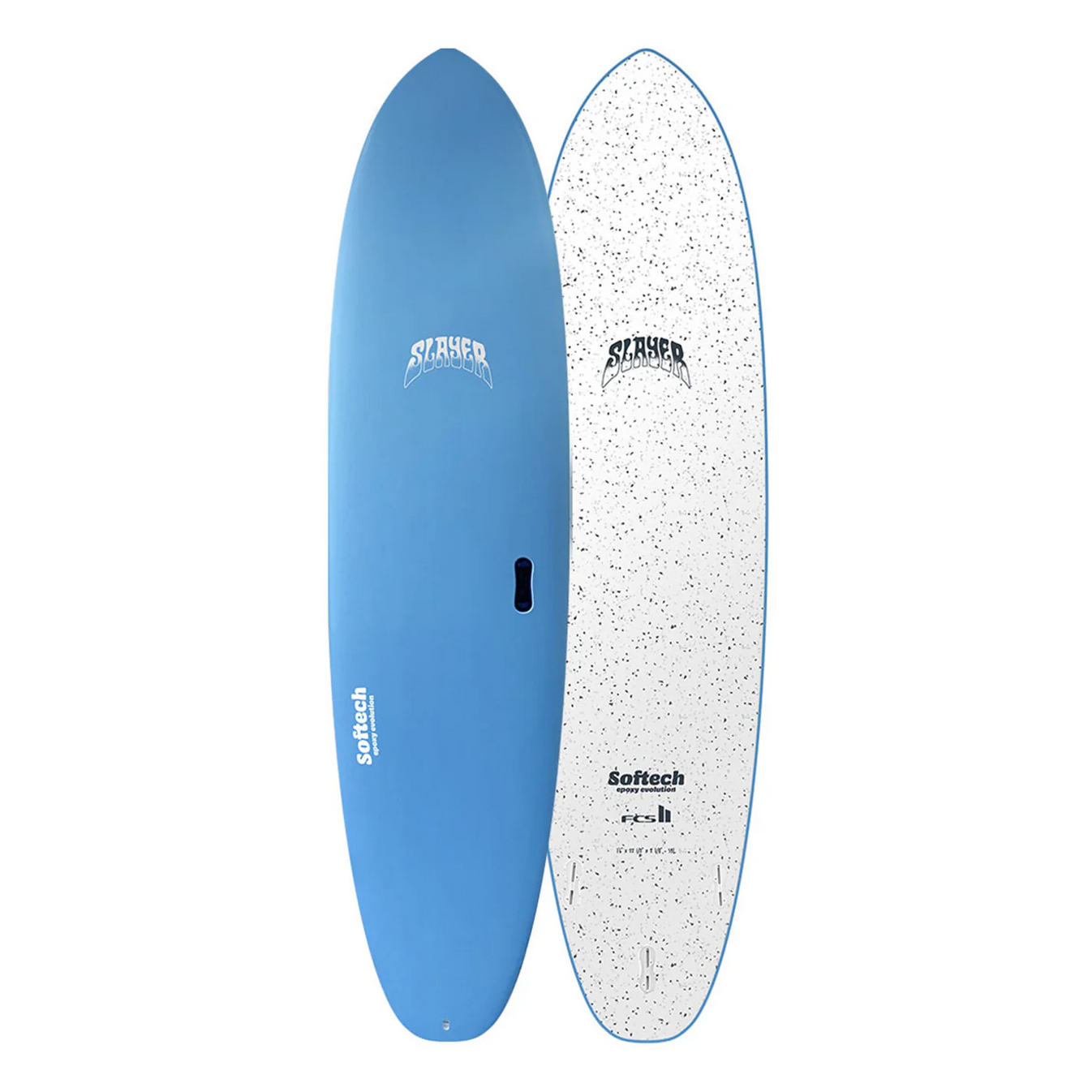 SOFTECH THE SLAYER 8'0" EPOXY SOFTBOARD FCS II 70L - CLEAR SKY – Real Surf